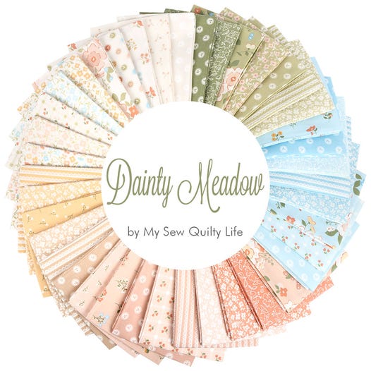 Dainty Meadow Fat Quarter Bundle Reservation | My Sew Quilty Life for ... Dainty Meadow Fat Quarter Bundle Reservation | My Sew Quilty Life for ...
